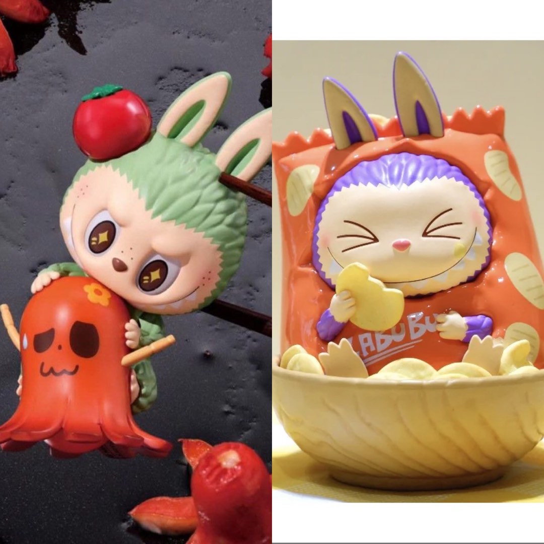 The Monsters Labubu Wacky Mart/Chips/Grilled Sausage/Fried Shrimp/Cup ...