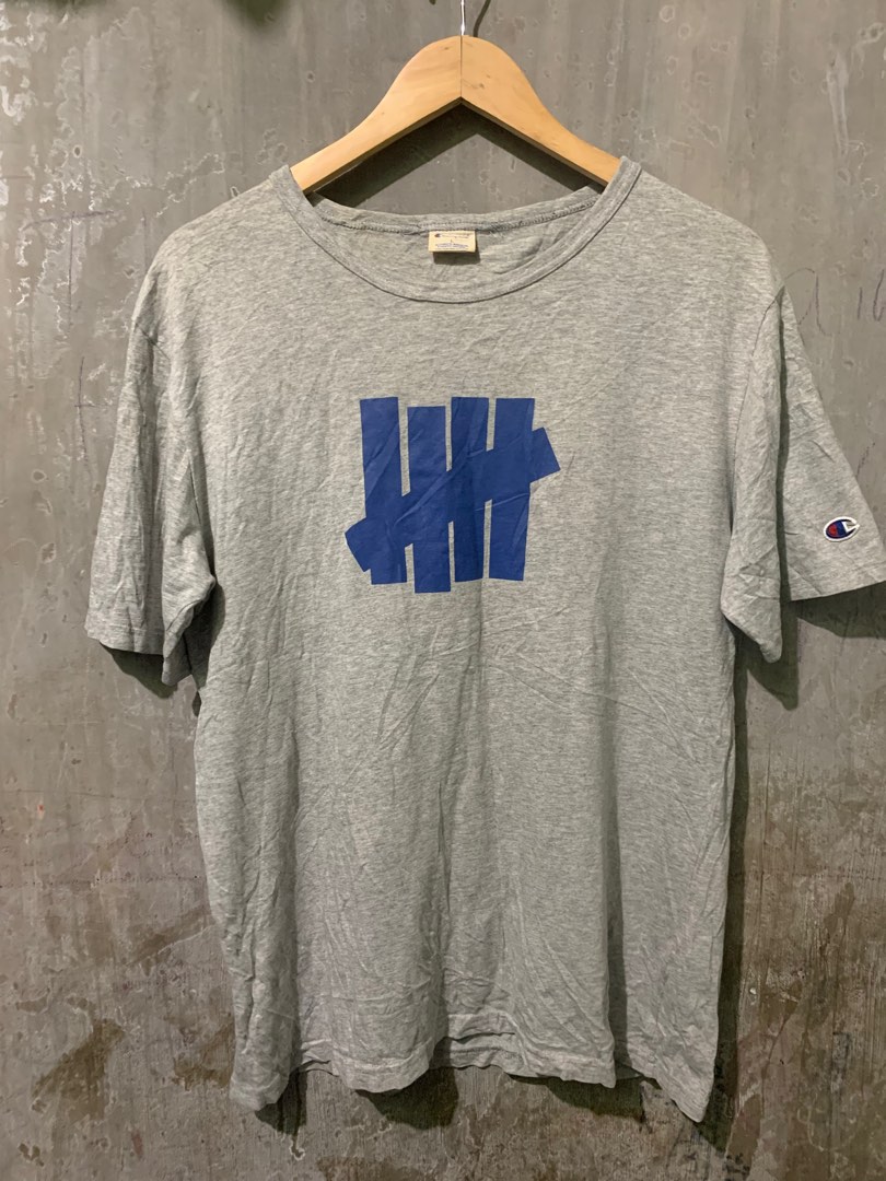 Undefeated x Champion, Men's Fashion, Tops & Sets, Tshirts & Polo ...