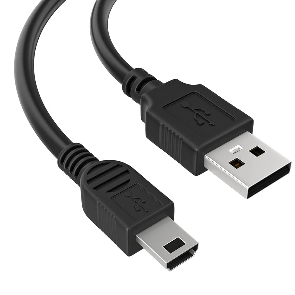 USB 2.0 A to Mini USB B Cable, Suitable for Data Transfer and Charging ...