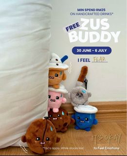 ZUS Buddy Plushie Keychain (PINKY BOO), Hobbies & Toys, Toys & Games on ...