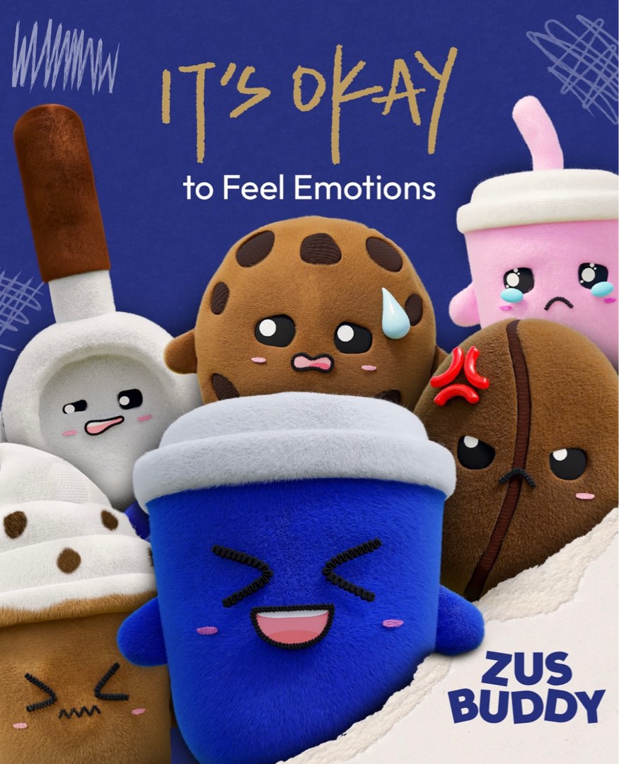 Zus Buddy Plushies - Anxiety Porta Pal, Hobbies & Toys, Toys & Games on ...