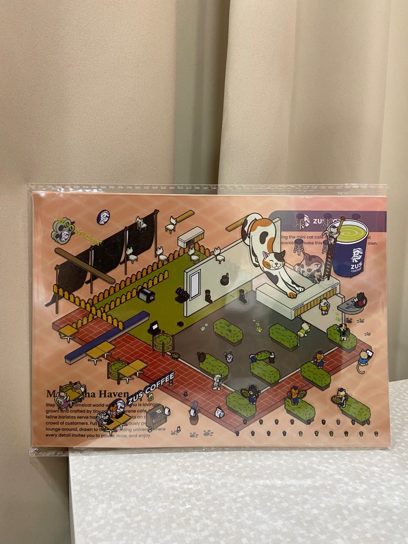 Zus Meowtcha 3D Sticker, Hobbies & Toys, Collectibles & Memorabilia ...