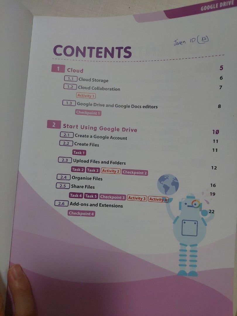 教科書 The new Era of ICT Google drive for project learning and VR and ...