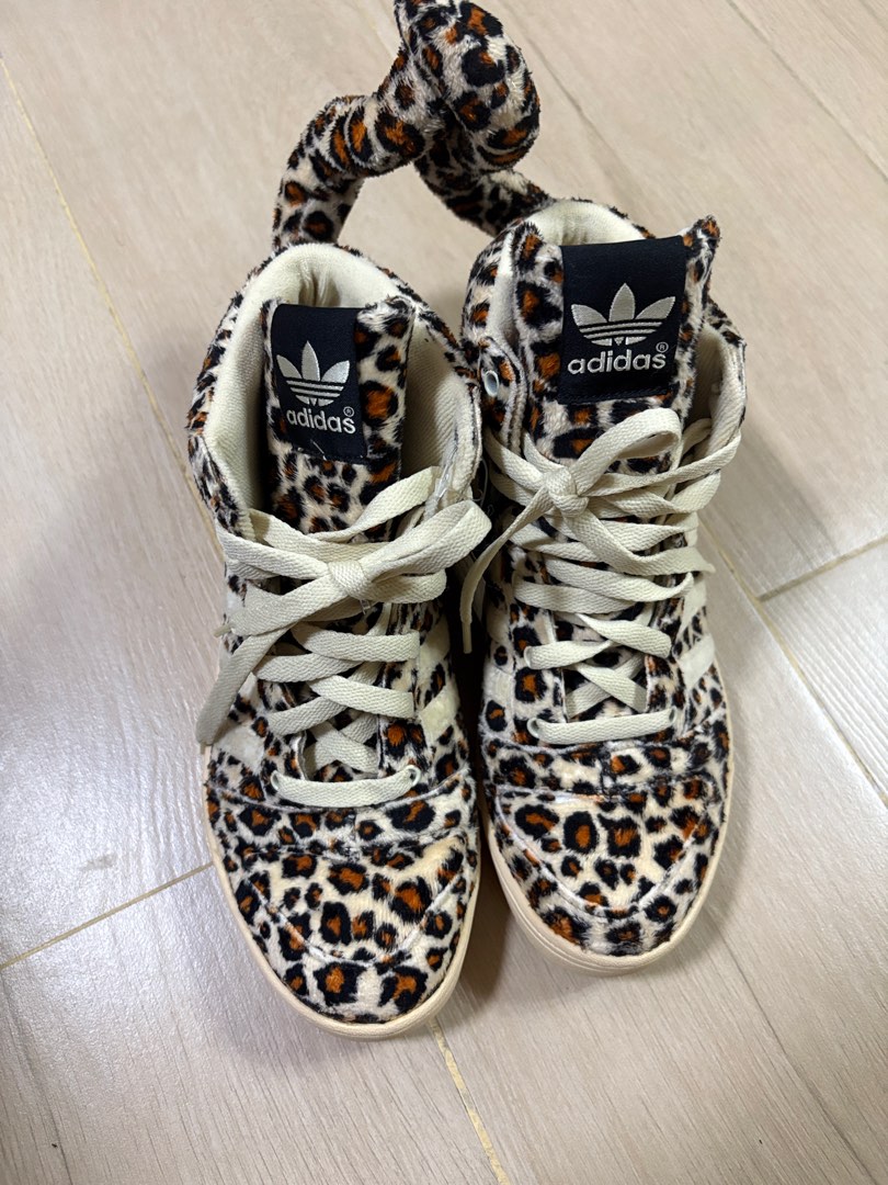 Adidas Jeremy Scott JS Leopard Tails AUTHENTIC, Women's Fashion, Footwear, Sneakers on Carousell