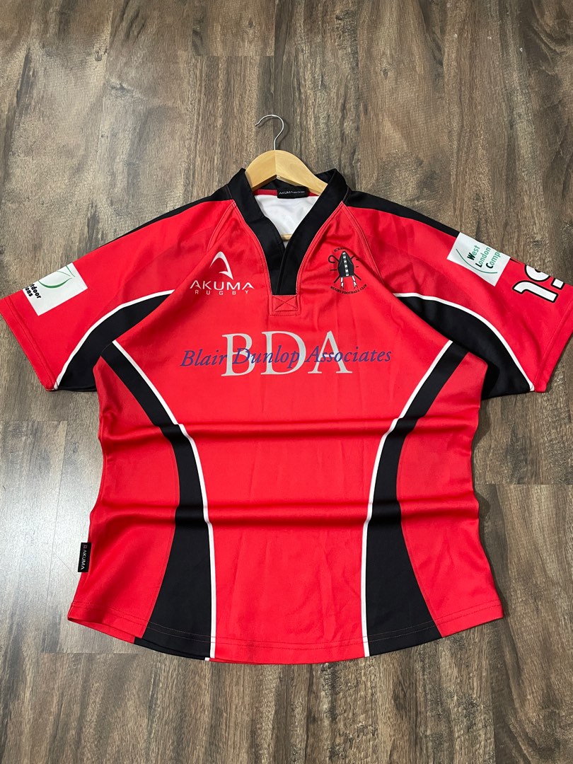 Akuma Rugby Jersey, Men's Fashion, Tops & Sets, Tshirts & Polo Shirts ...