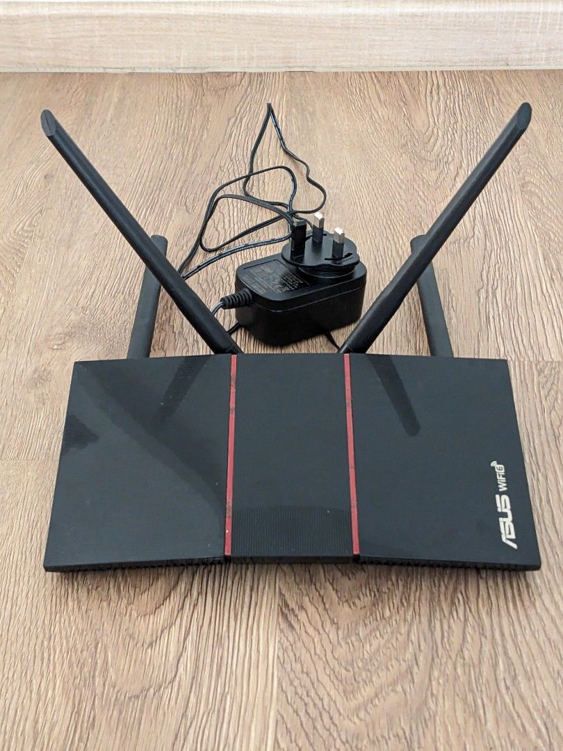 ASUS WiFi Router AX55 RT-AX55 WiFi6, Computers & Tech, Parts ...