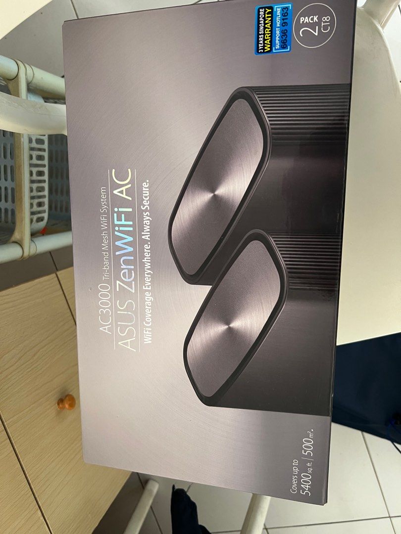 ASUS ZenWiFi AC AC3000 Mesh WiFi System, Computers & Tech, Parts ...