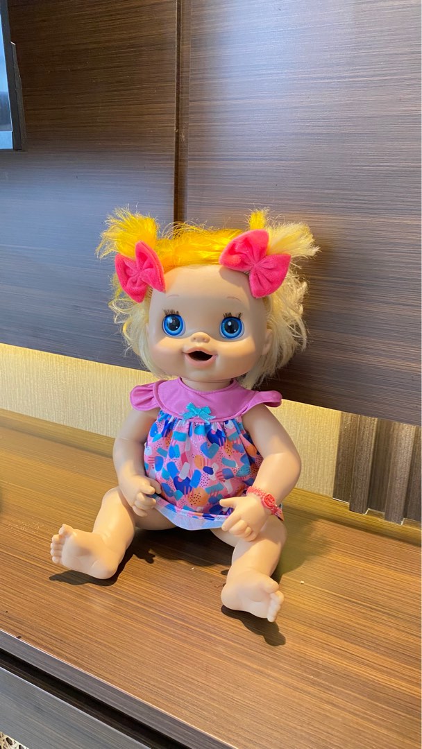Baby Alive Caucasian Jumbo Large, Bayi & Anak, Mainan & Baby Walker di ...