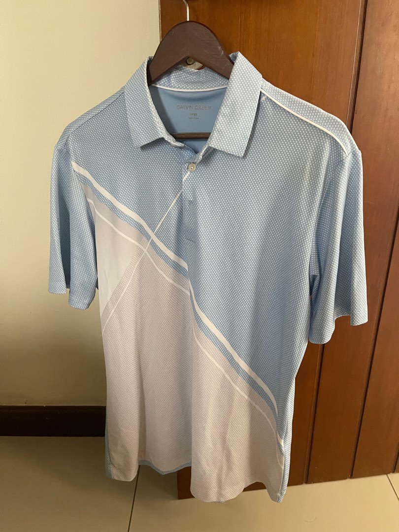 Baju golf calvin green original, Olah Raga, Baju Olahraga di Carousell
