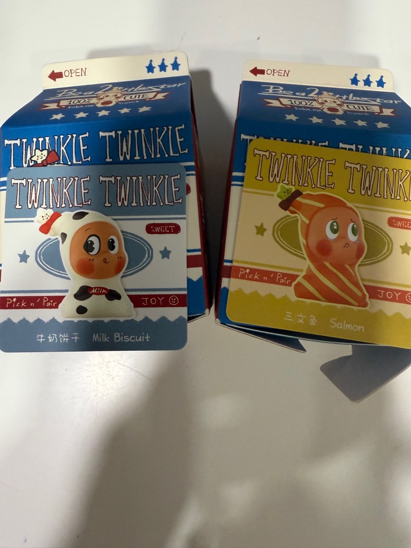 BNIF WTS Pair $23 Salmon & Milk Biscuit Twinkle Twinkle Create Your ...
