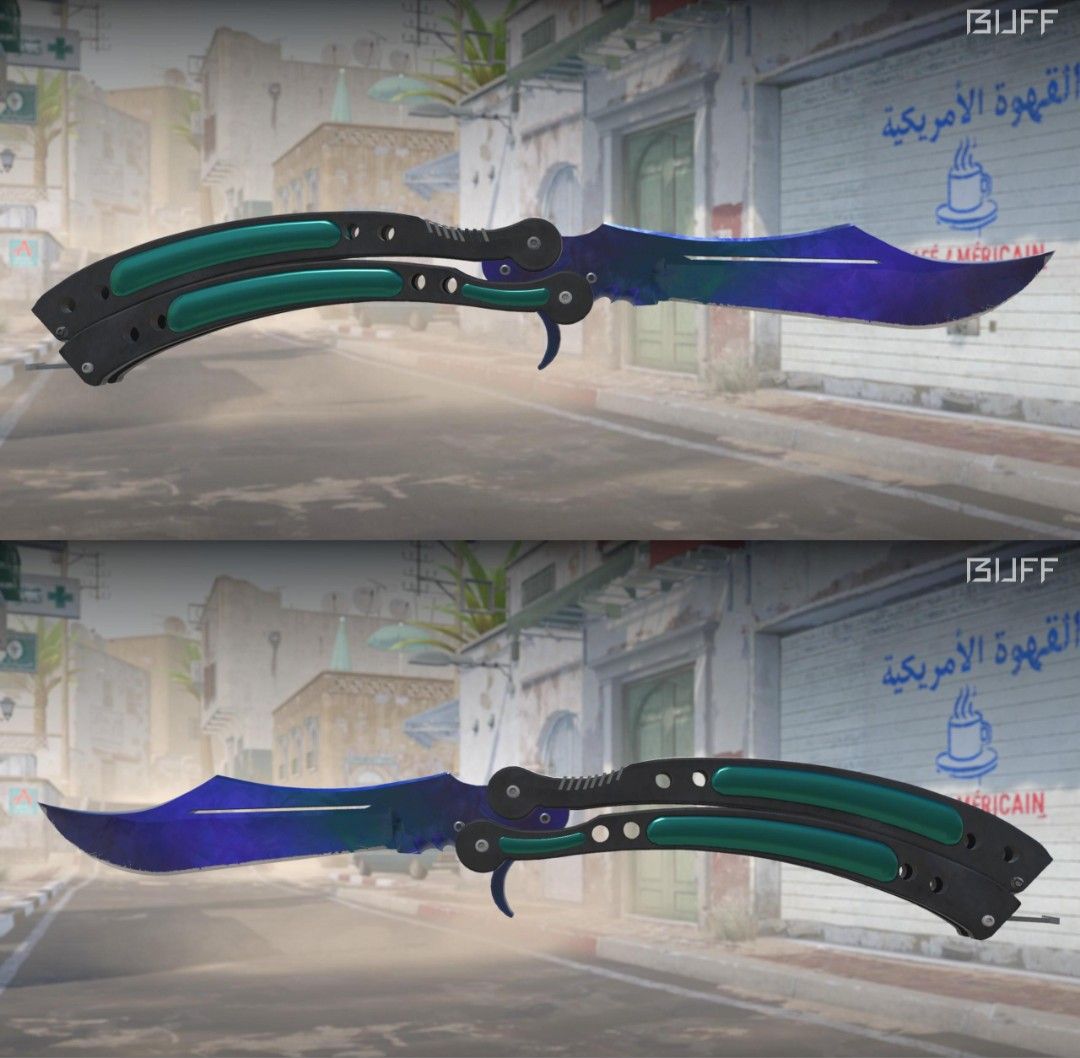 Butterfly Knife Doppler (P3) (FN) [BUFF PRICE] | tags cs2 skins cs2 ...