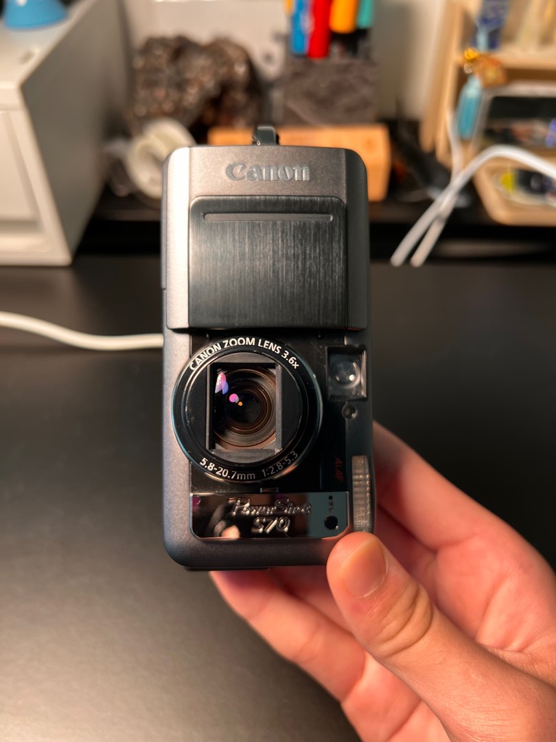 Canon PowerShot S70 Digital Camera with Accessories, Photography ...