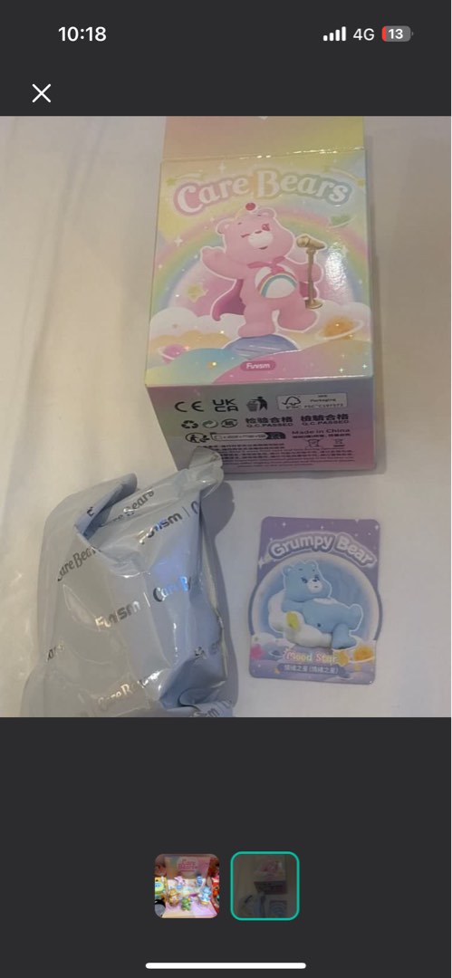 Care Bears Mystery Box - Grumpy Bear, Hobbies & Toys, Toys & Games on ...