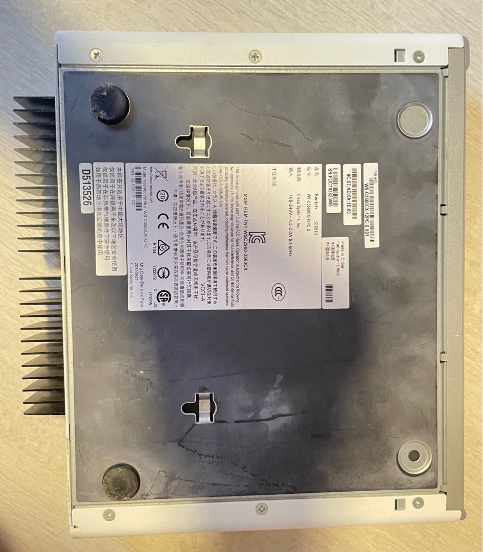 Cisco catalyst C3560-CX, 電腦＆科技, 商務用科技產品 - Carousell
