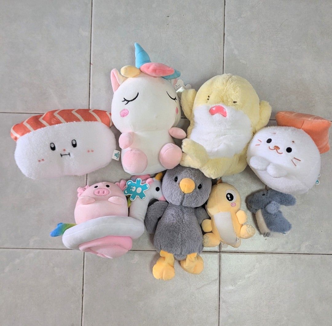 Claw Machine Plushies, Hobbies & Toys, Toys & Games on Carousell