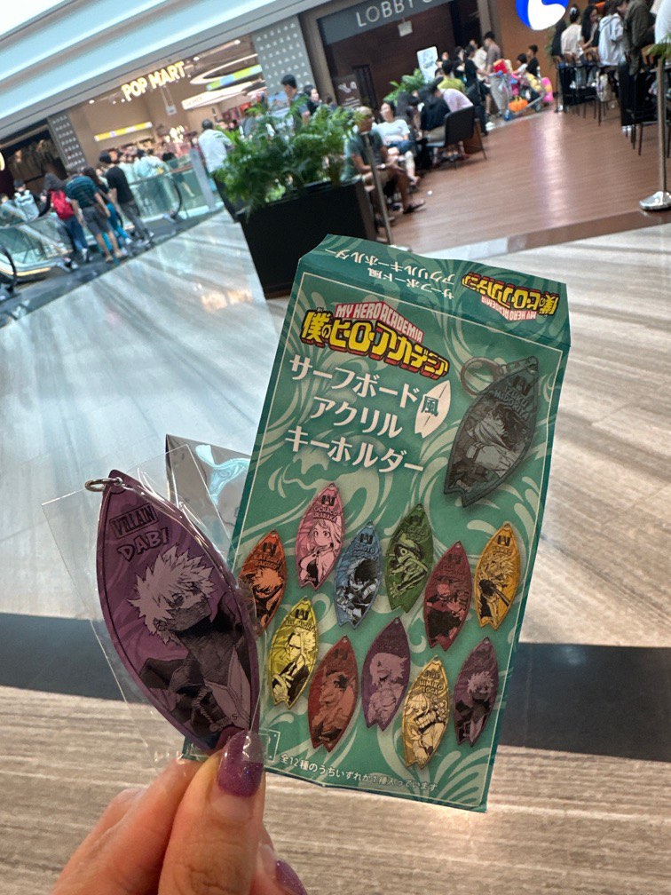 Dabi (my hero academia) keychain, Hobbies & Toys, Memorabilia ...