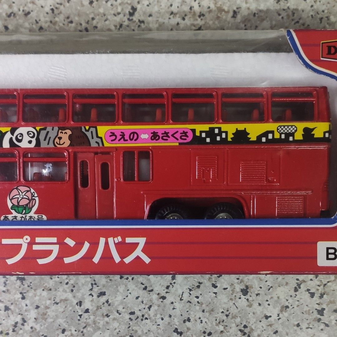 Diapet Double Decker Neoplan Bus B-09 上野-淺草雙層巴士絕版模型 1:60 ( Yonezawa ...