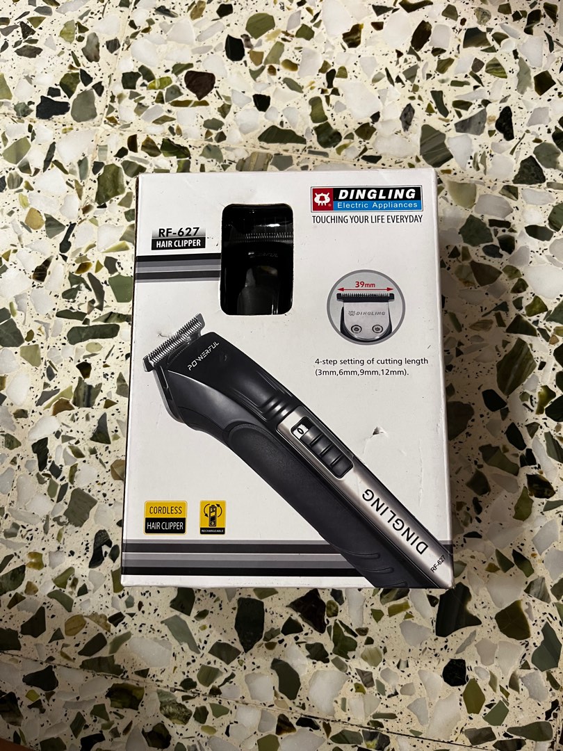 Dingling RF-627 Cordless Hair Clipper, Beauty & Personal Care, Men's ...