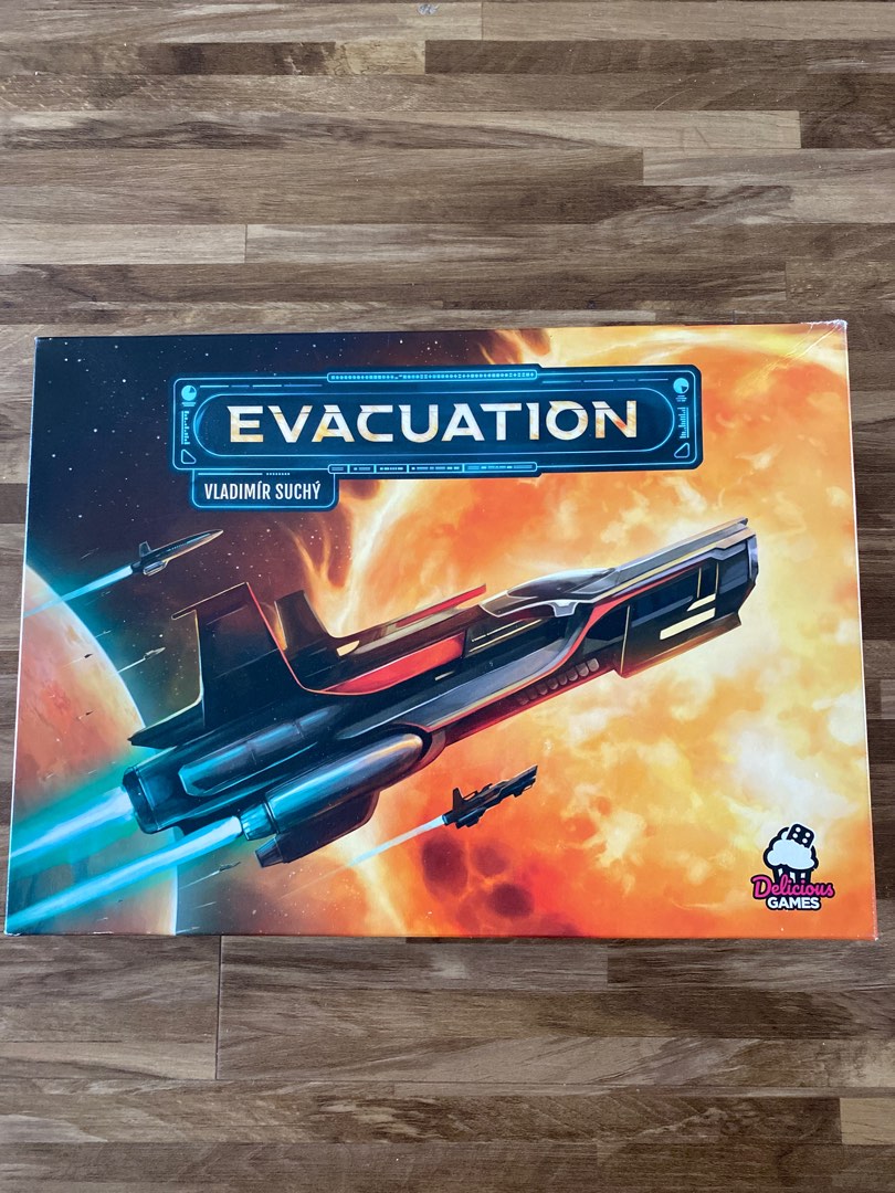 Evacuation Board Game by Delicious Games, Hobbies & Toys, Toys & Games ...