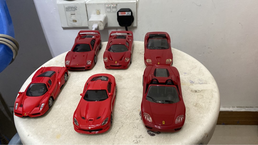 Ferrari Toy Car Collection, Hobbies & Toys, Toys & Games on Carousell