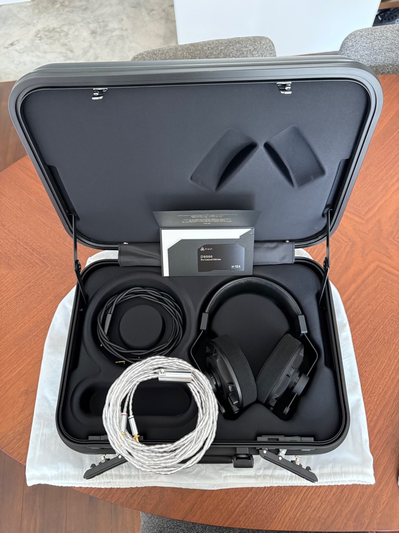 Final D8000 Pro Limited Edition Headphones, Audio, Headphones ...