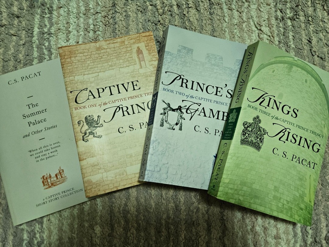 [FREE] Captive Prince Series by C.S. Pacat, Hobbies & Toys, Books ...