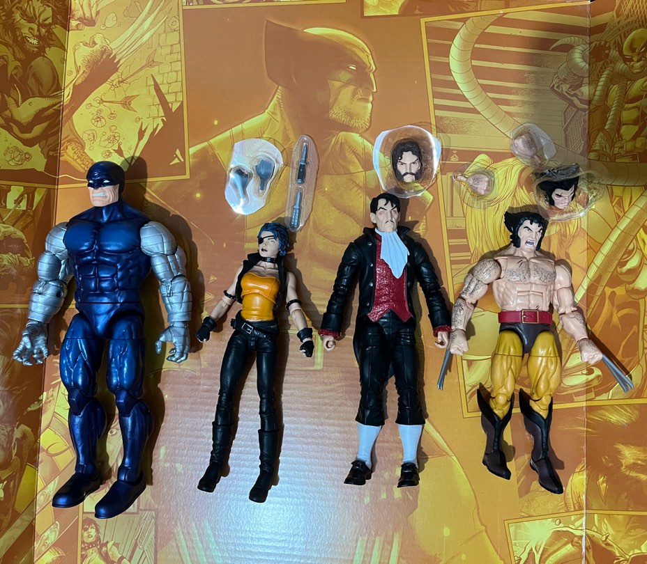 [Free Smartpac] Hasbro Marvel Legends Series Cyber, Callisto, Jason ...