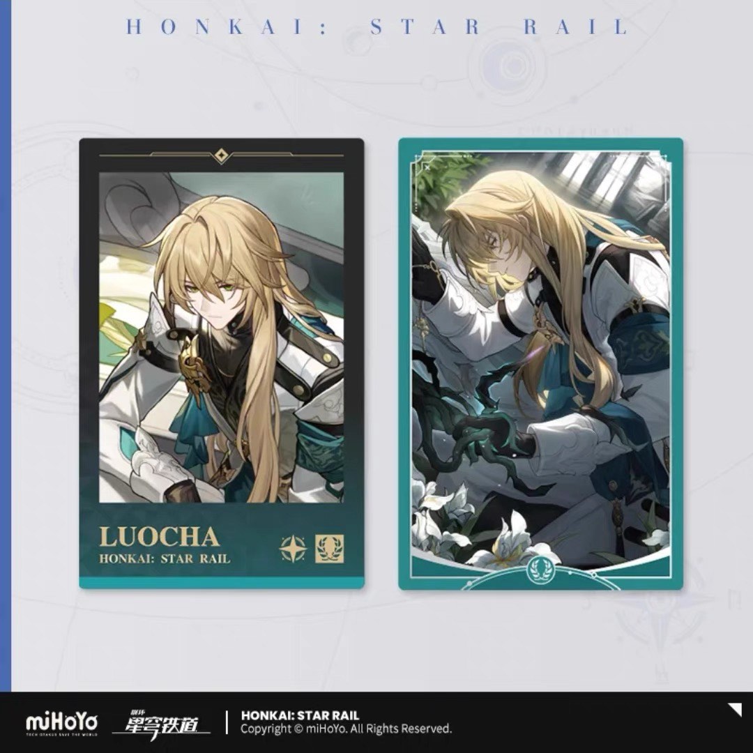 Hsr Luocha benefit card, Hobbies & Toys, Memorabilia & Collectibles, J ...