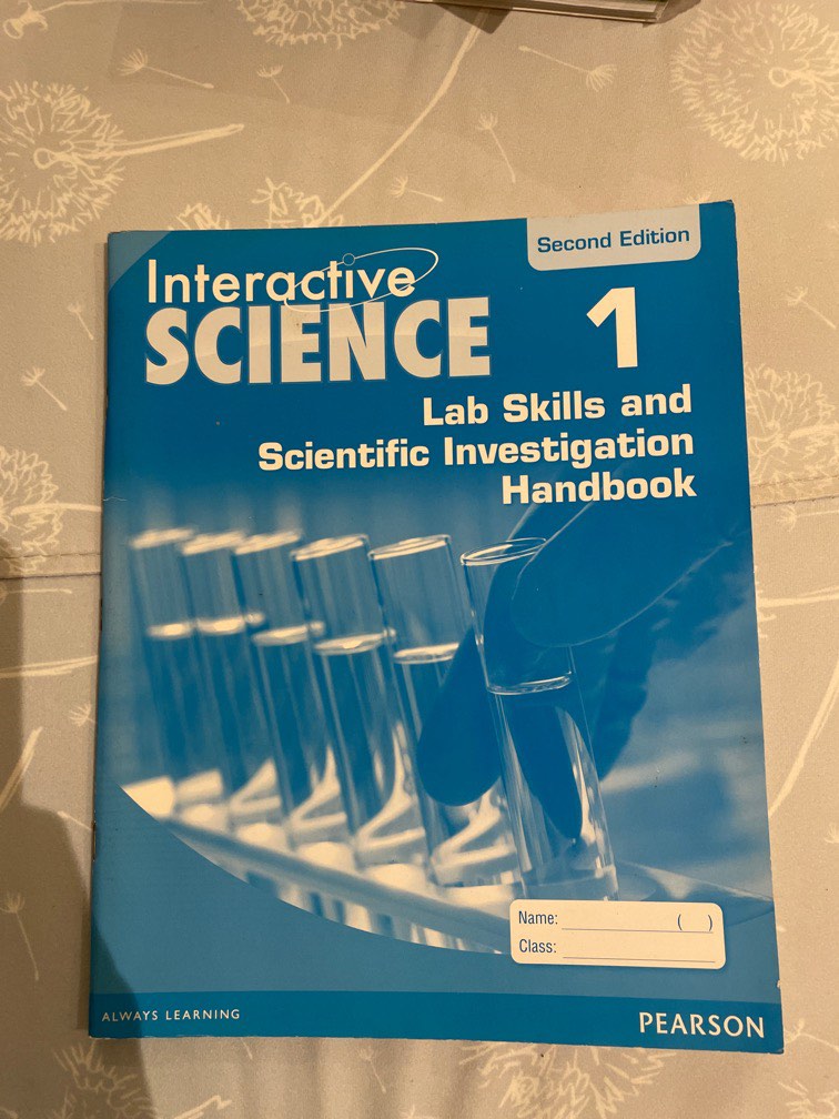 Interactive Science Lab Skills and Scientific Investigation Handbook 1 ...