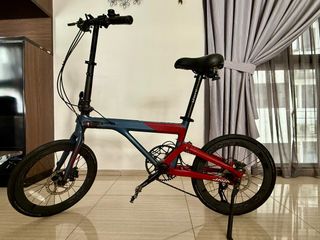 Java neo carbon folding bike For Sale | Bicycles | Carousell Singapore