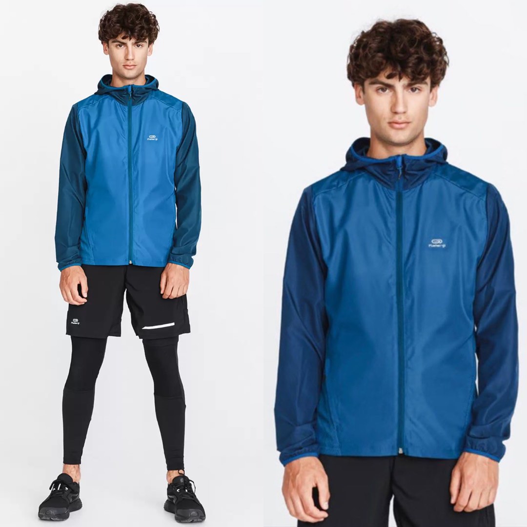 KALENJI by DECATHLON Men/Women Solid Windbreaker Running Jacket ...