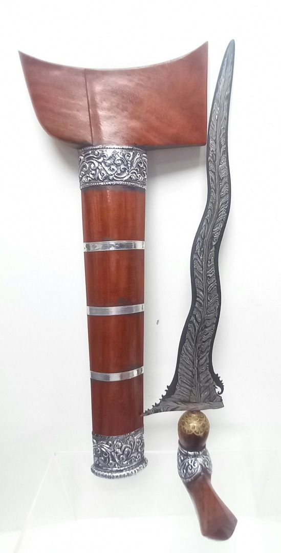 Keris Melayu Bugis Raiu Luk 5 Bulu Ayam Collection Purposes, Hobbies ...