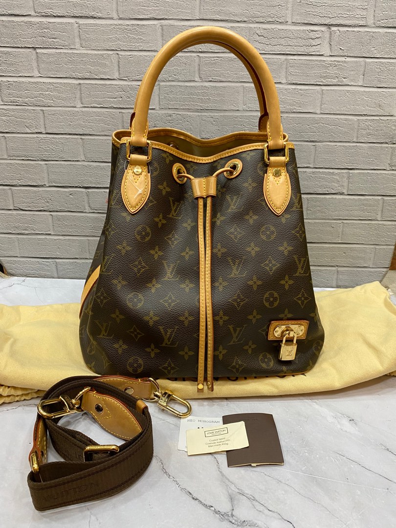 LV Neo Monogram 2010 Size 30 x 24 x 30 Cm Dustbag longstrap booklet ...