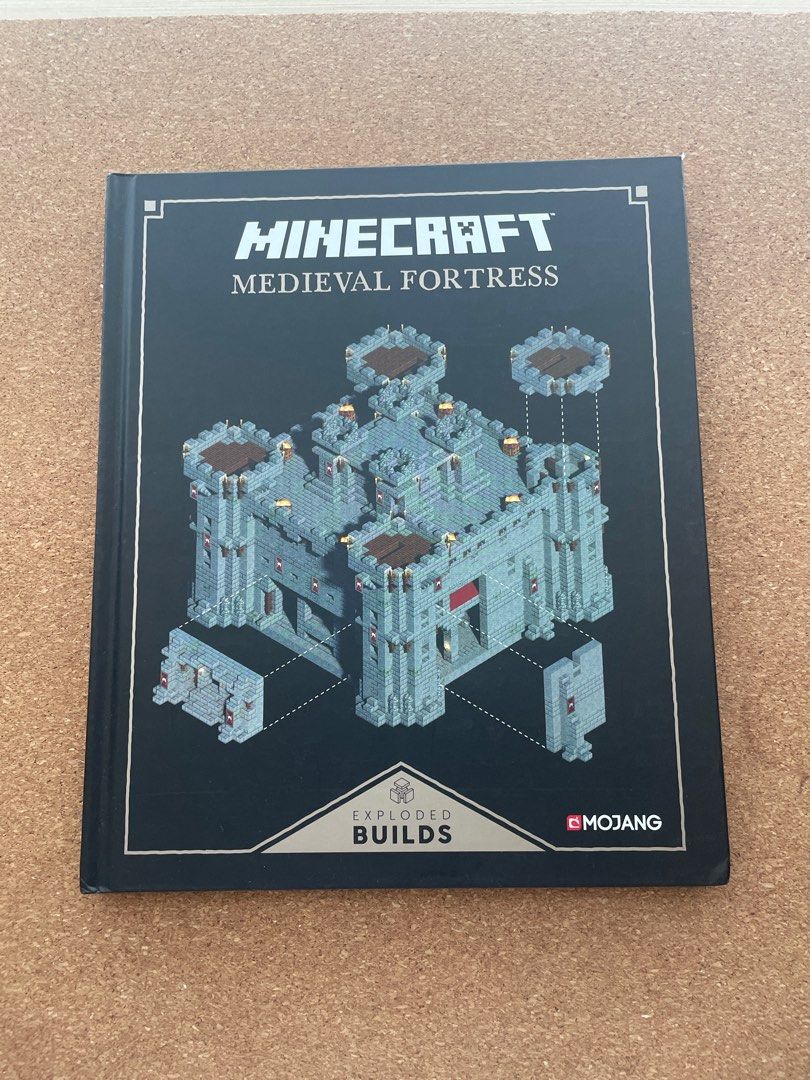 Minecraft Medieval Fortress Exploded Builds Book, Hobbies & Toys, Books ...