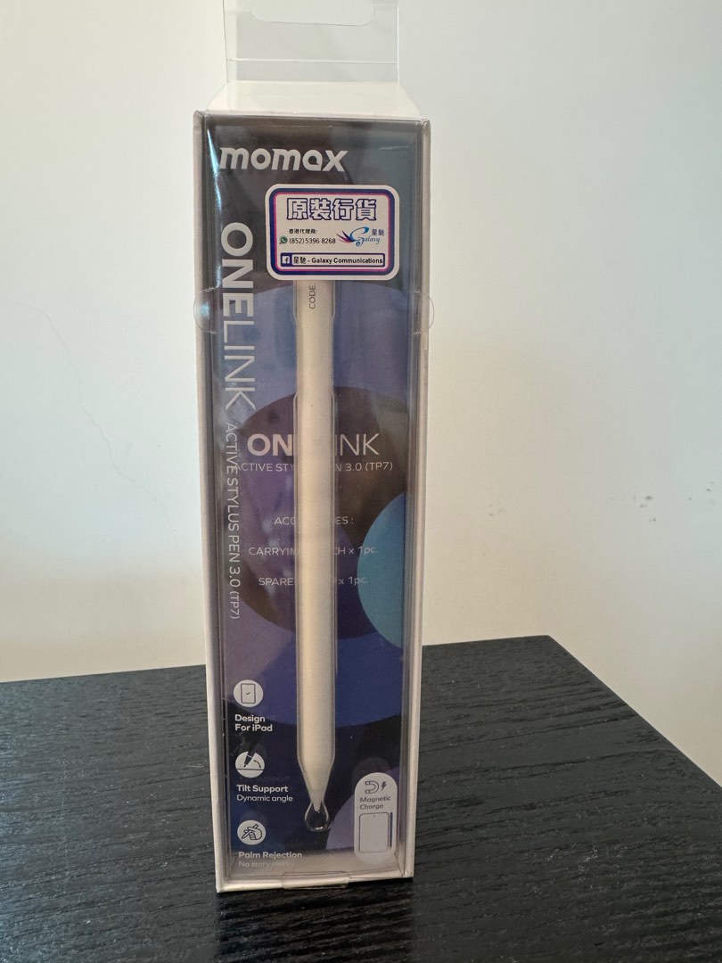 Momax one link active stylus pen 3.0(TP7) MMomax ONELINK 主動式電容觸控筆3.0TP7 ...