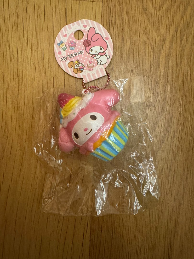 My Melody Cupcake Squishy, Hobbies & Toys, Toys & Games on Carousell