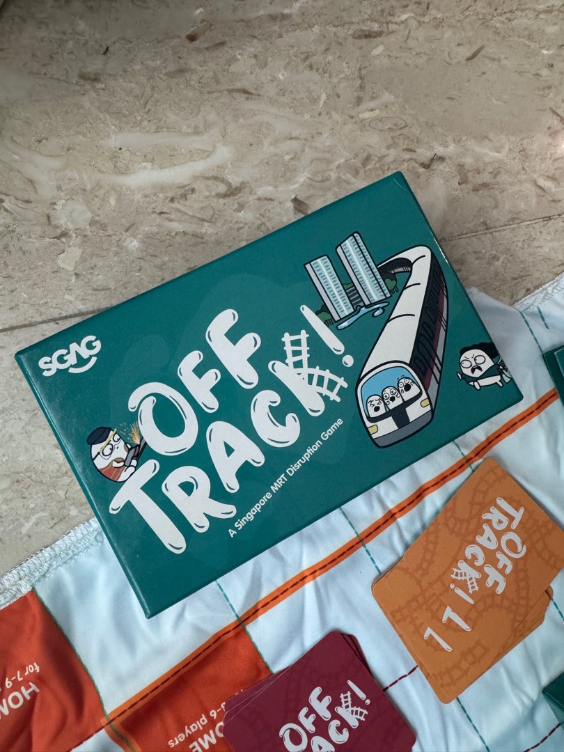 Off Track! Singapore MRT Disruption Game, Hobbies & Toys, Toys & Games ...