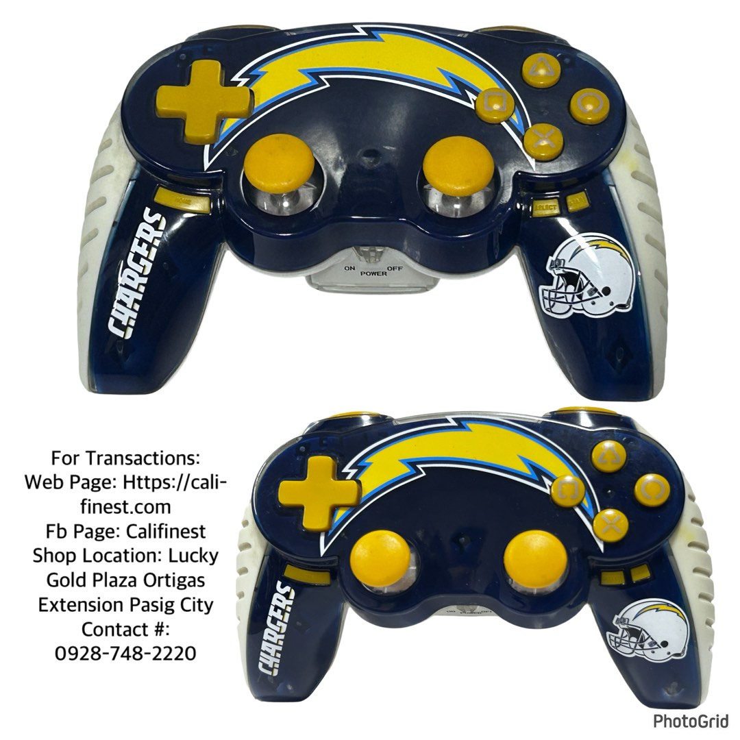 Officially Licensed St. Louis RAMS Nfl Wireless PS2 Controller, Video ...