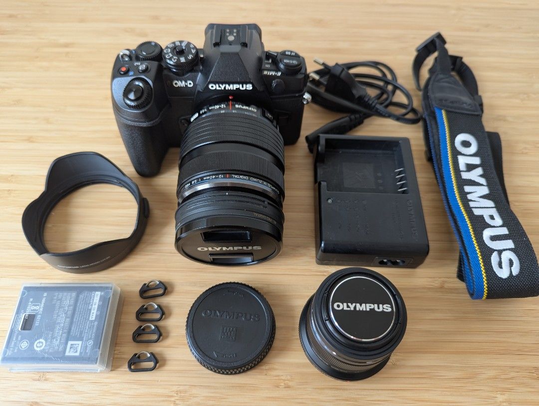 Olympus EM1 Mark II Camera with Lenses & Accessories, Photography ...