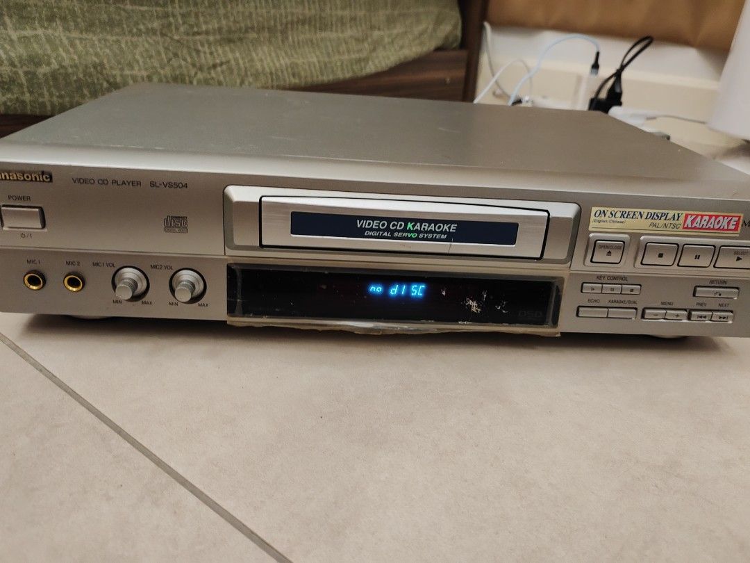 Panasonic SL-VS504 VCD Karaoke Player, TV & Home Appliances, TV ...
