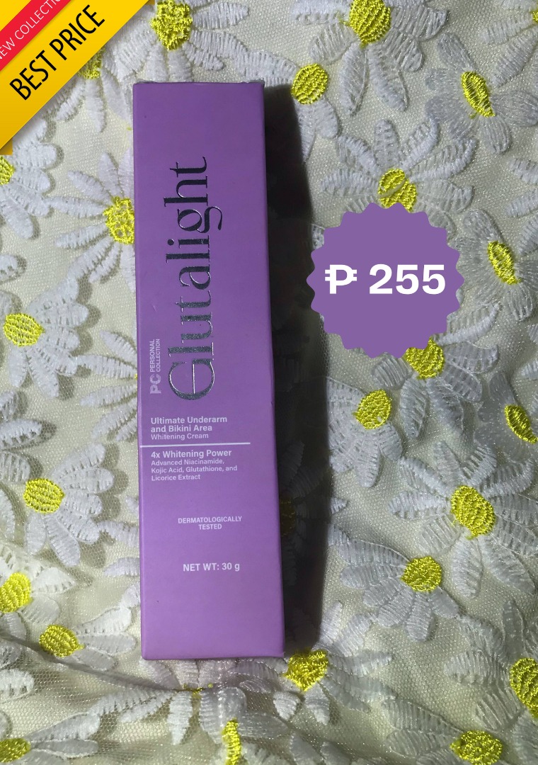 PC Glutalight Ultimate Underarm and Bikini Area Whitening Cream, Beauty ...