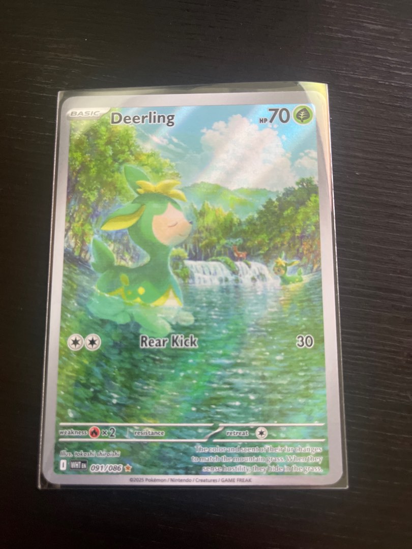 Pokemon Card - Deerling 091/086, Hobbies & Toys, Toys & Games on Carousell