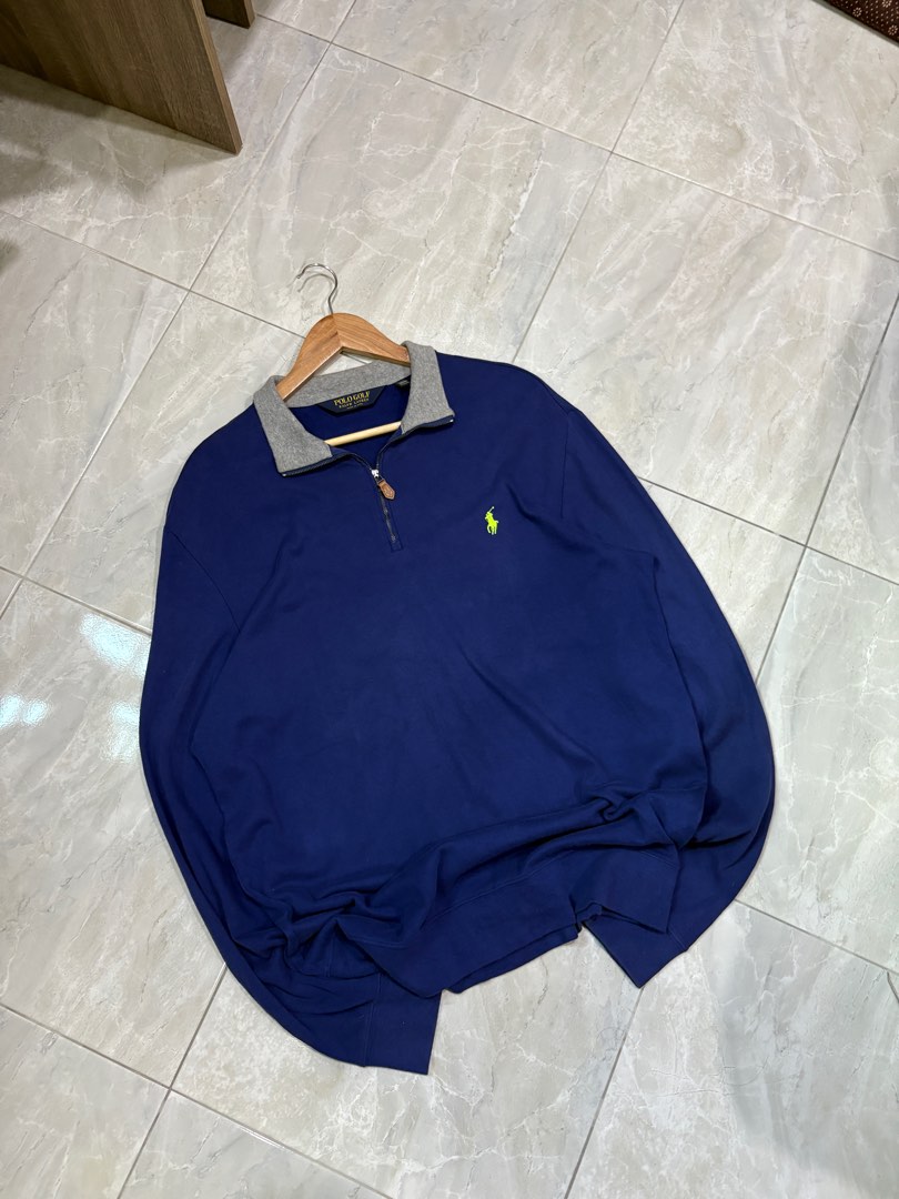 Polo Ralph Lauren Halzipper, Men's Fashion, Activewear on Carousell