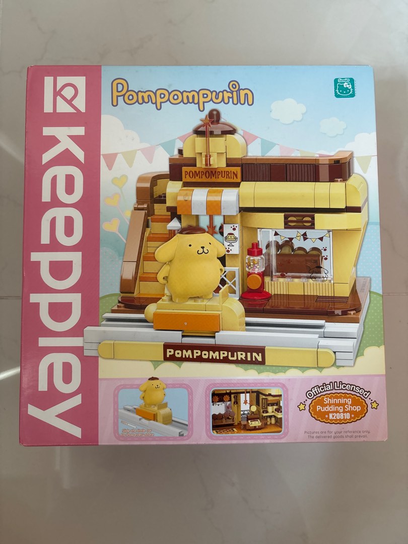Pompompurin Shining Pudding Shop Building Block Set, Hobbies & Toys ...