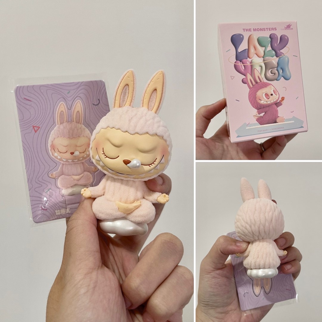 POPMART - Lazy Yoga Labubu (Sleeping ver.), Hobbies & Toys ...