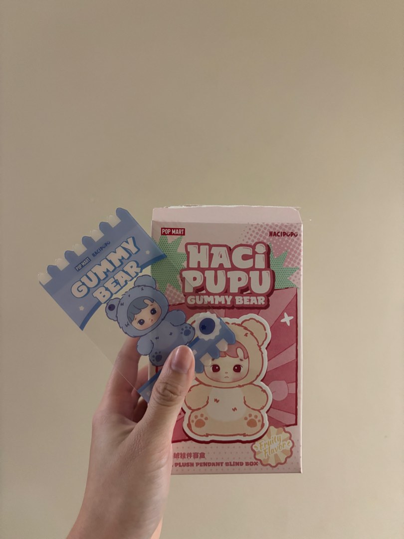 Popmart Hacipupu Gummy Bear (WTT/WTS), Hobbies & Toys, Toys & Games on ...