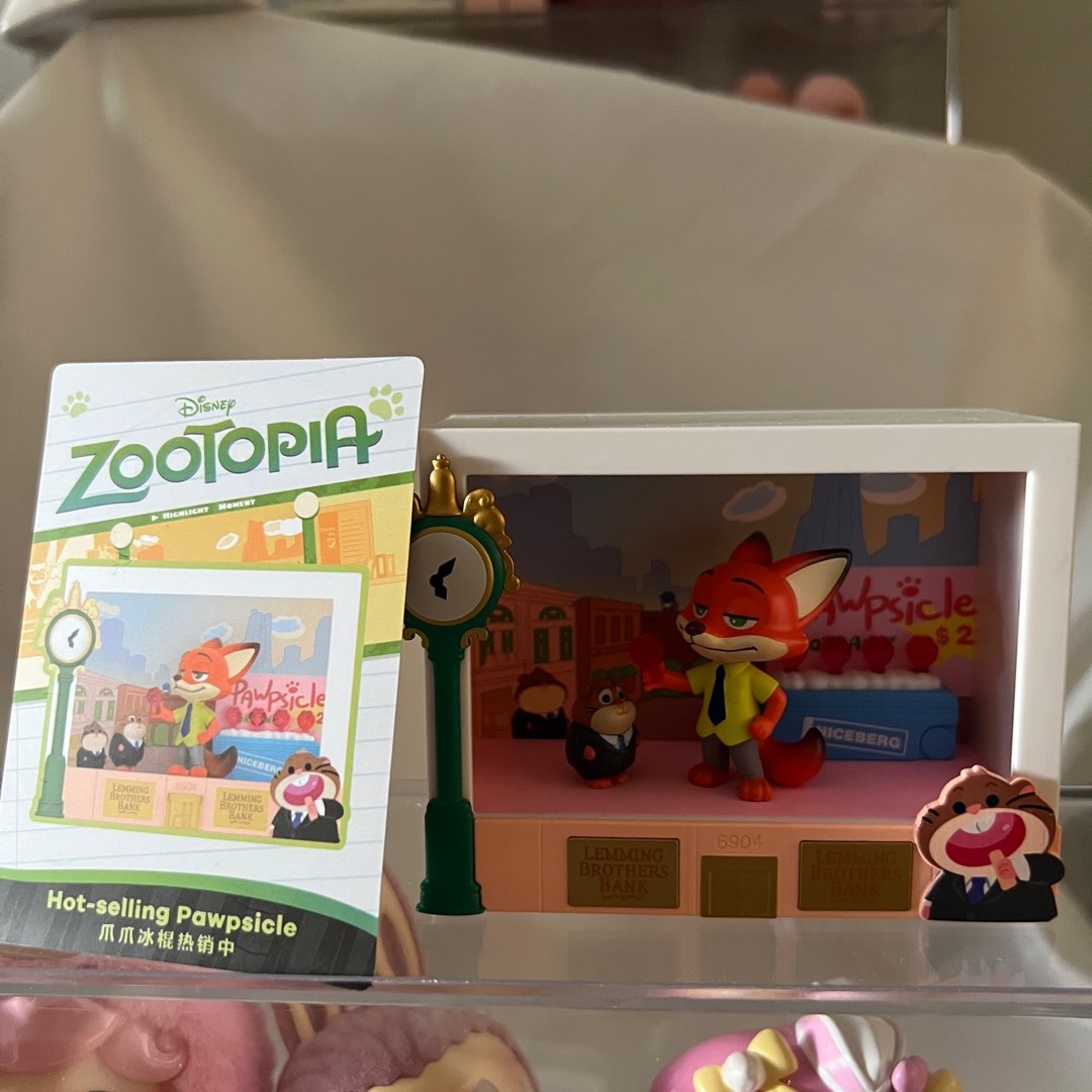 Popmart zootopia, Hobbies & Toys, Toys & Games on Carousell