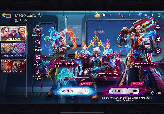 [PREORDER] MLBB x METRO ZERO, Video Gaming, Gaming Accessories, In-Game ...