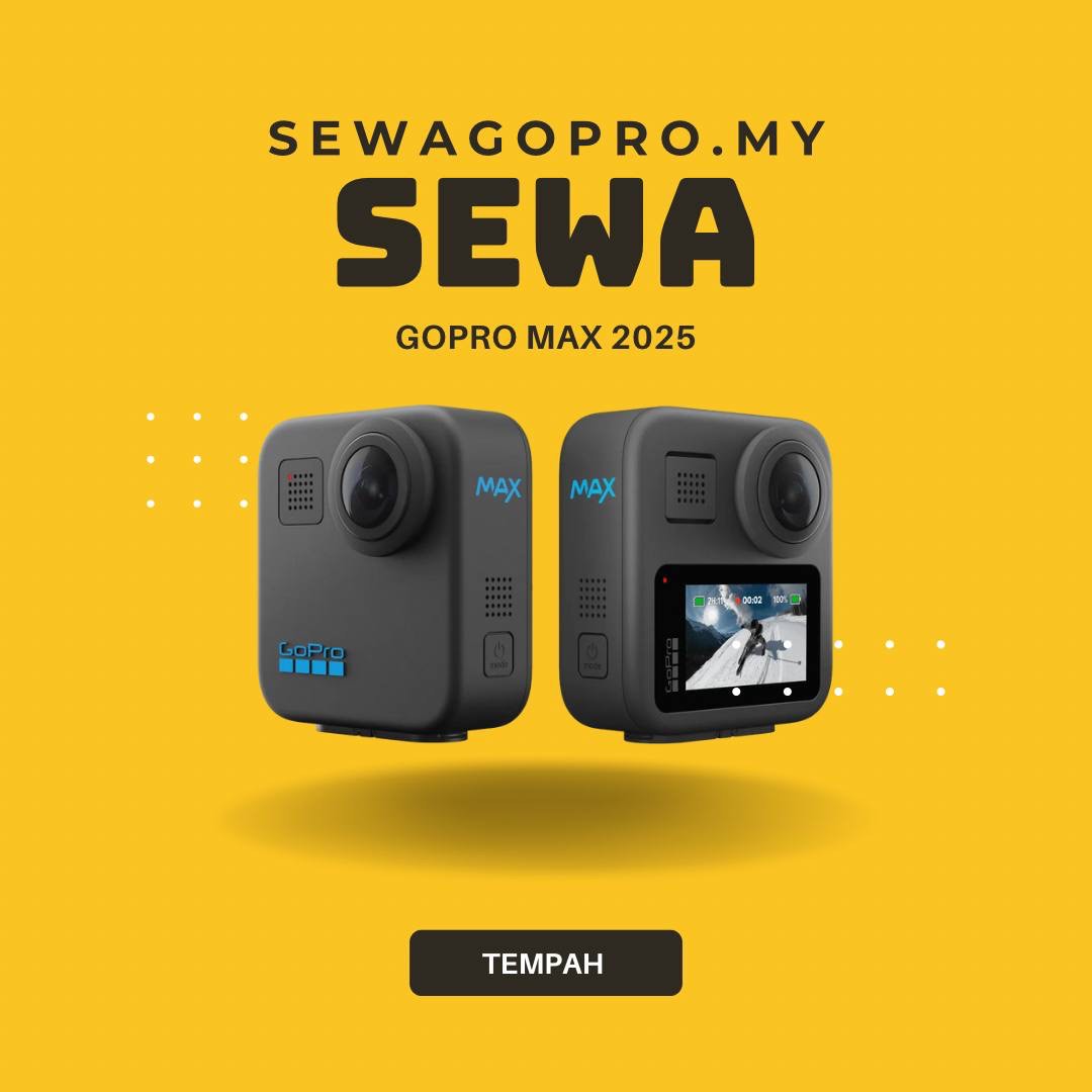 [RENT] GOPRO MAX 2025 OGOS, Photography, Cameras on Carousell