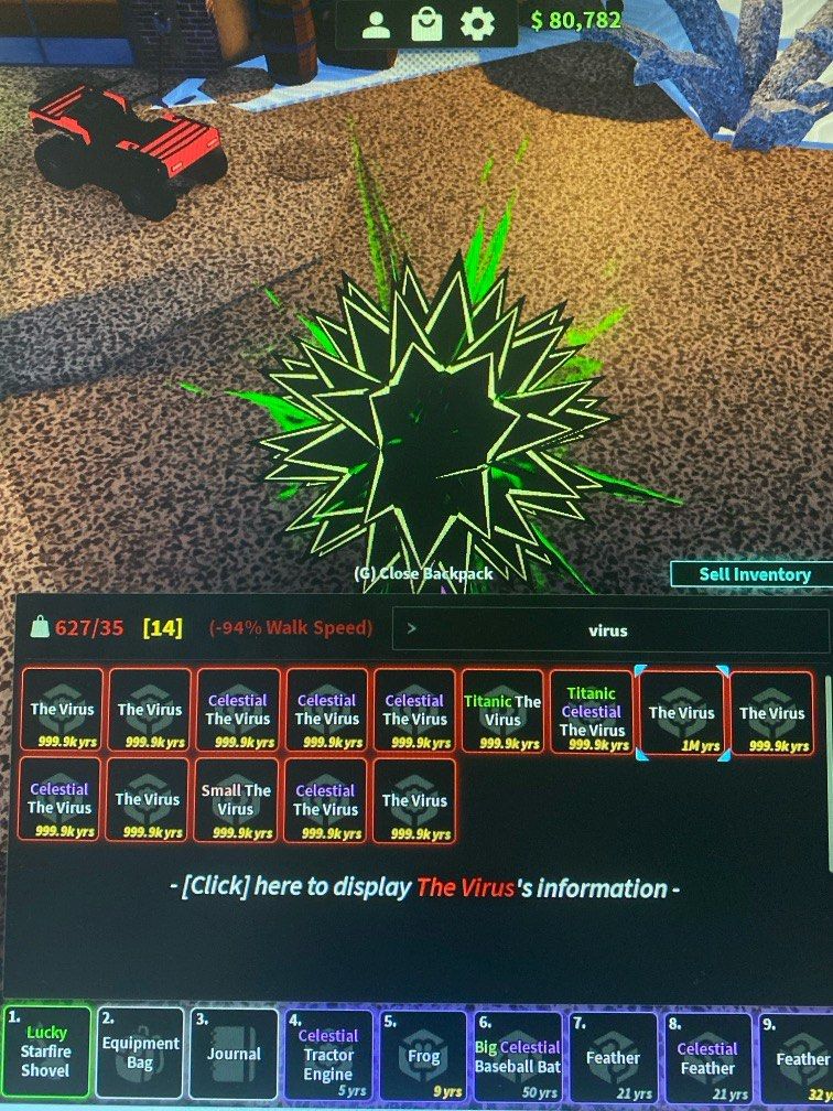 Roblox DIG |The Virus |, Video Gaming, Gaming Accessories, In-Game ...